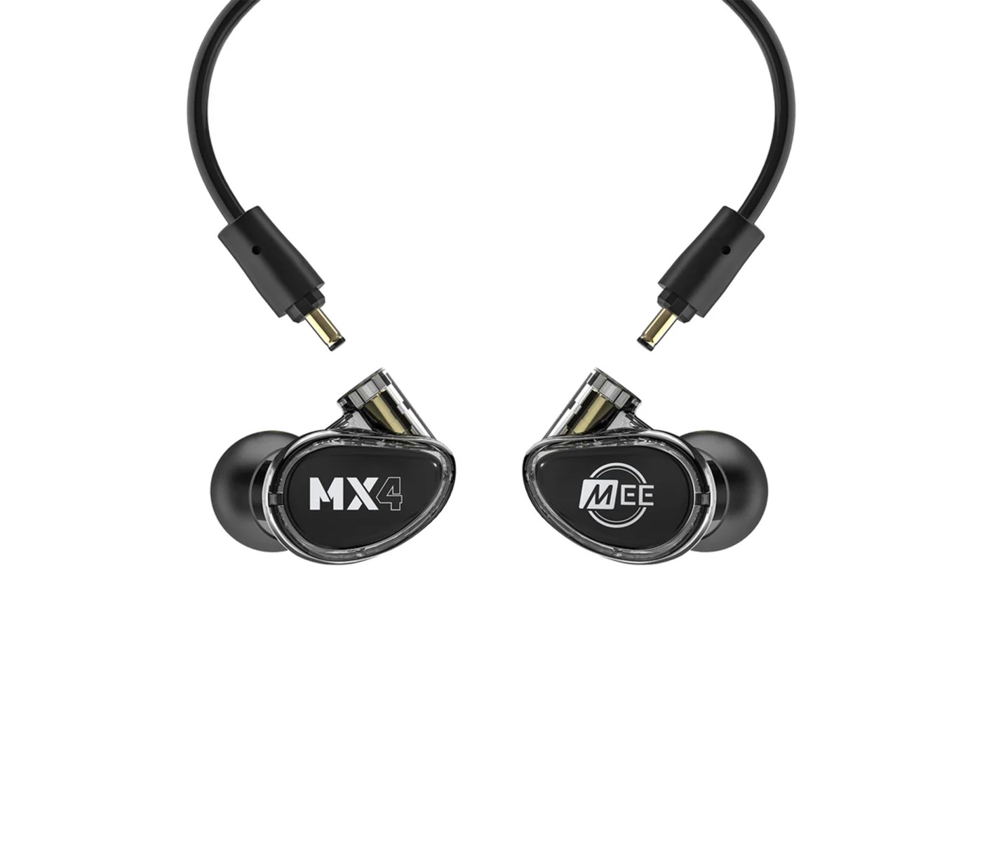 Mee Audio MX4PRO-BK Hybrid Quad Driver In-Ear Monitors - Smoke | Sadek Music UAE